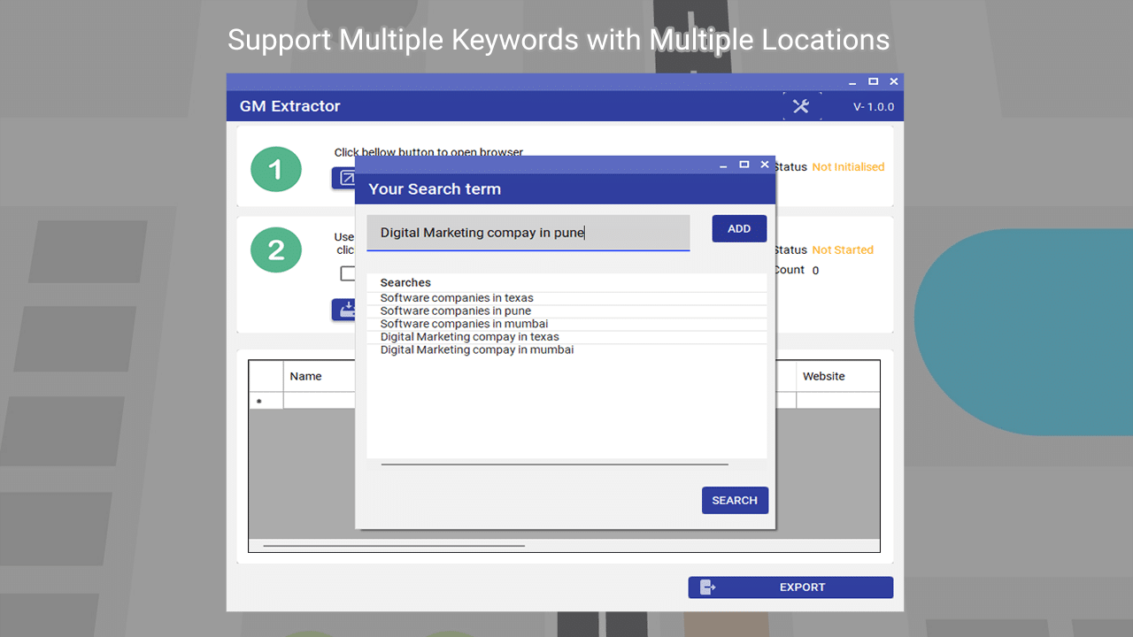 Google Map Extractor Software – Digital 4 India